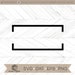 Split Rectangle Svg Split Frame Svg Rectangle Svg Rectangle Cricut Svg ...