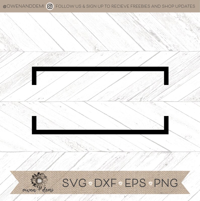 Split Rectangle Svg Split Frame Svg Rectangle Svg - Etsy Canada