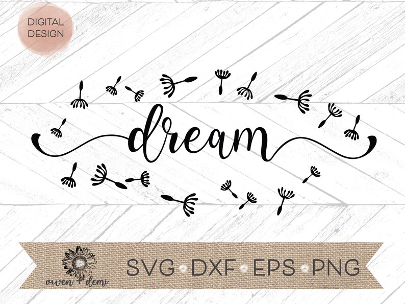 Dream Svg Dream Cut File Dream Cricut Cut File Dream - Etsy