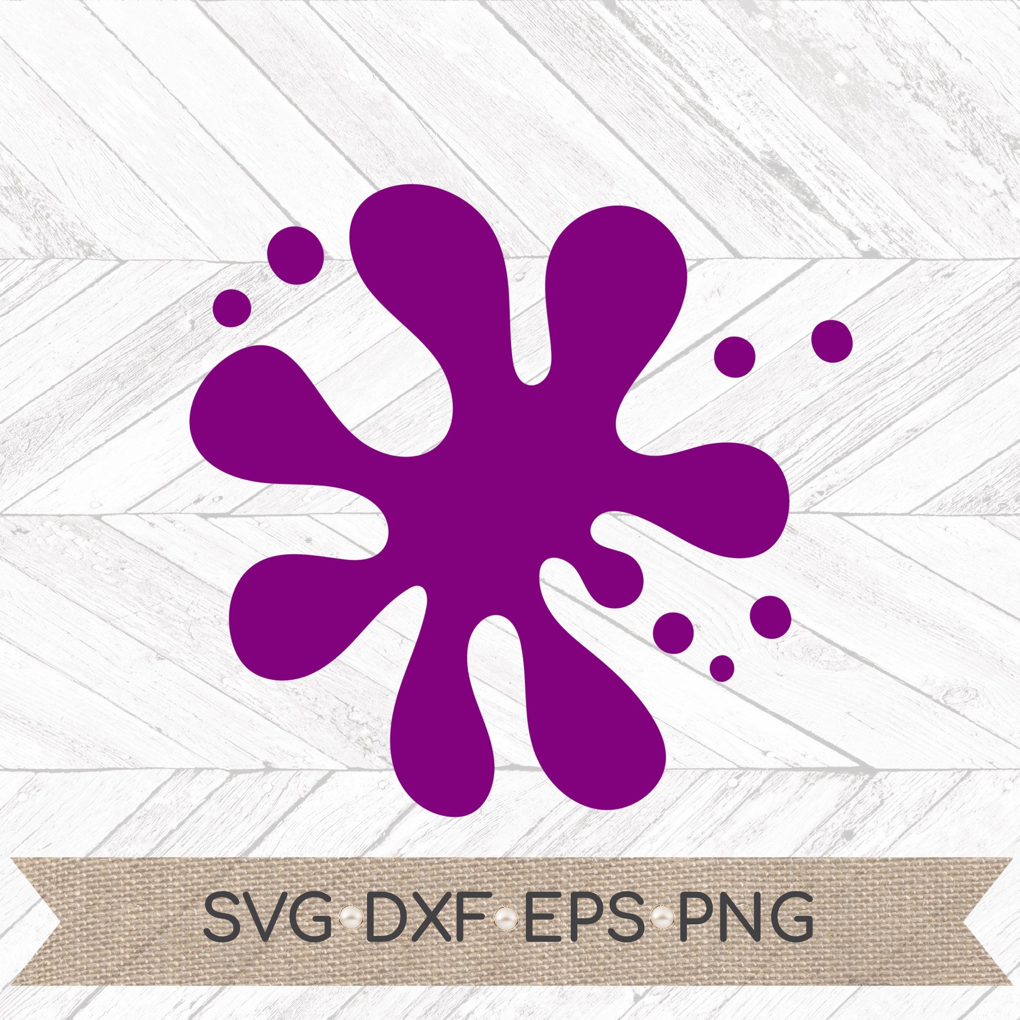 Paint Splatter Colorful SVG Colorful Paint Splatter Clip Art - Etsy