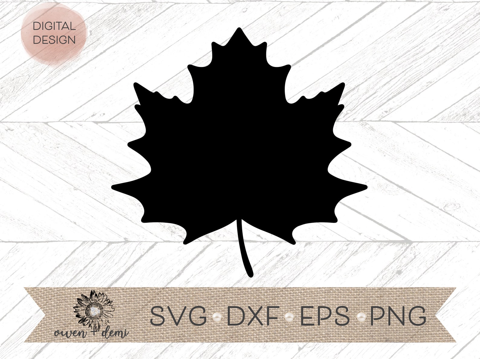 Leaf SVG Maple Leaf Svg Svg for Cricut Svg for - Etsy
