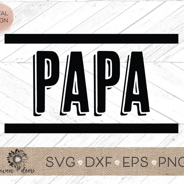 Papa Svg - Etsy