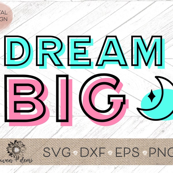 Dream Big Art - Etsy
