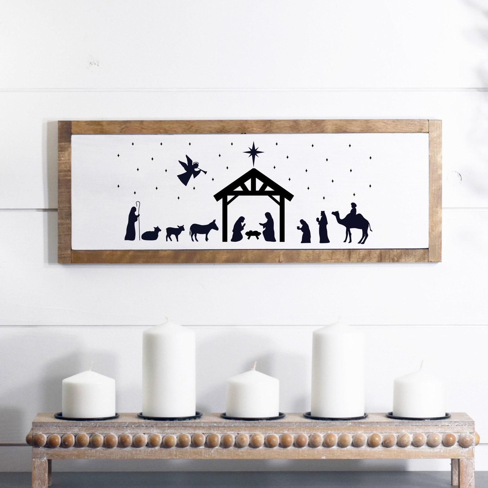 Nativity Scene SVG Manger Scene Svg Nativity Svg - Etsy