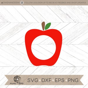 Apple Bundle Svg Apple Monogram Svg Split Apple Svg - Etsy