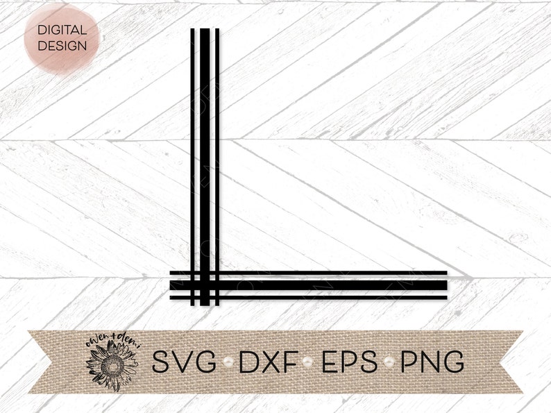 Border Svg Square Corner Border Svg Tier Tray Svg - Etsy
