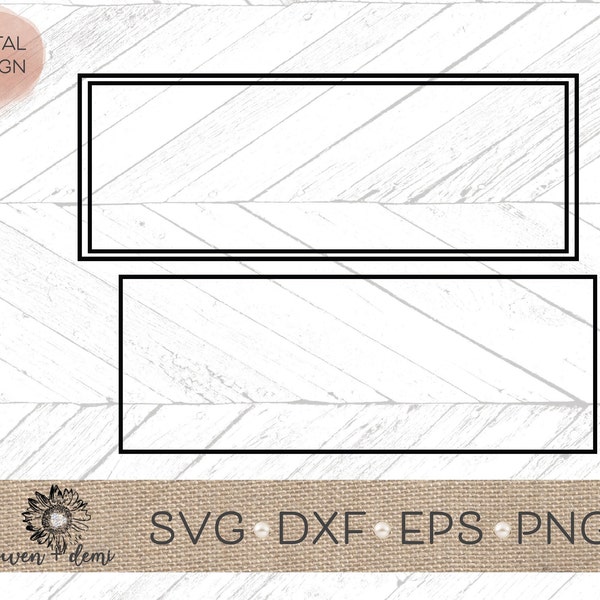 Rectangle Frame Svg - Etsy