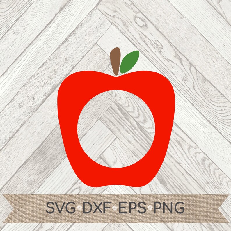 Apple Bundle svg Apple Monogram svg Split Apple Svg | Etsy