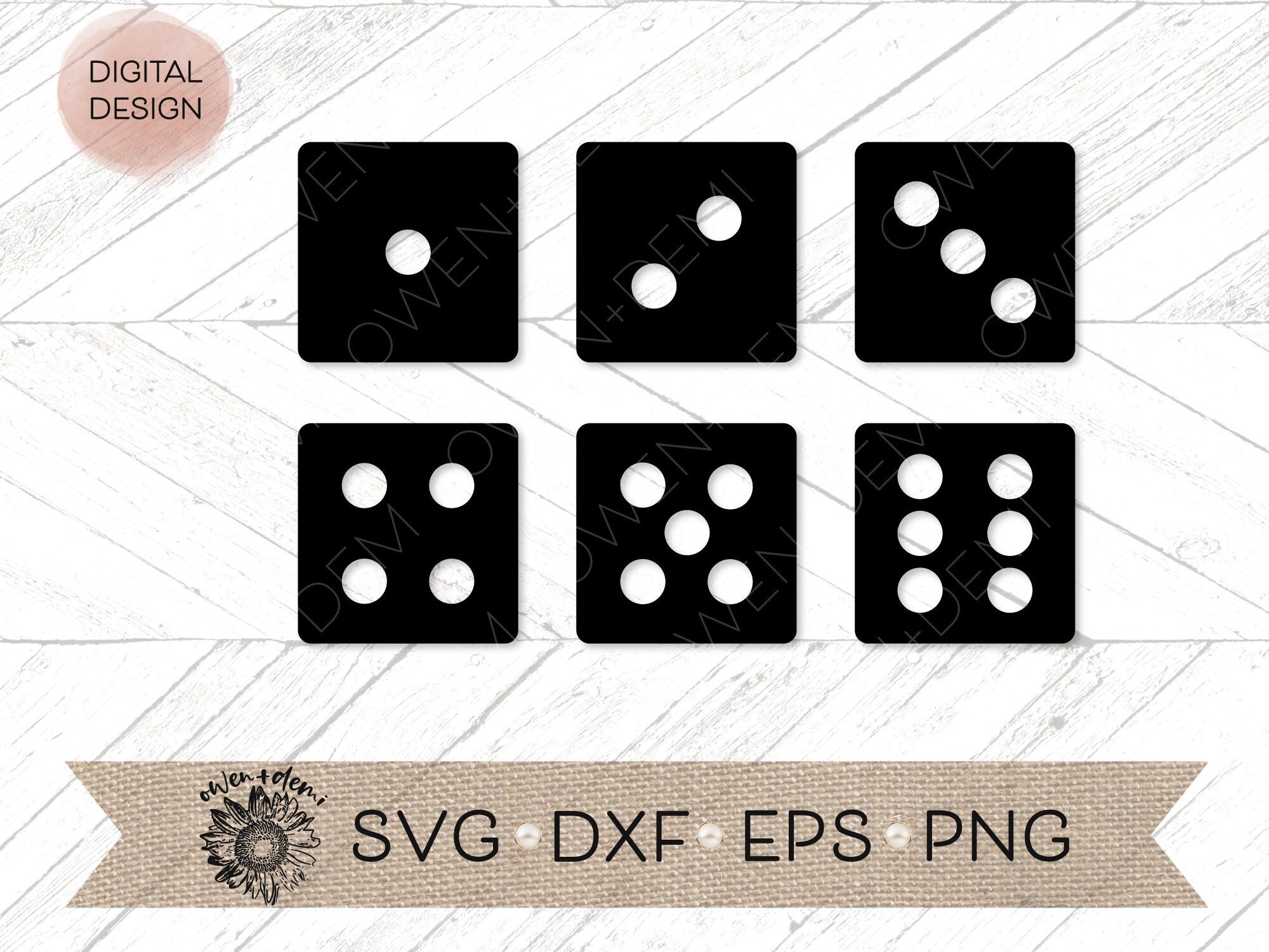 Dice Svg Dice Svg Bundle Dice Cricut Cut File Dice - Etsy Canada