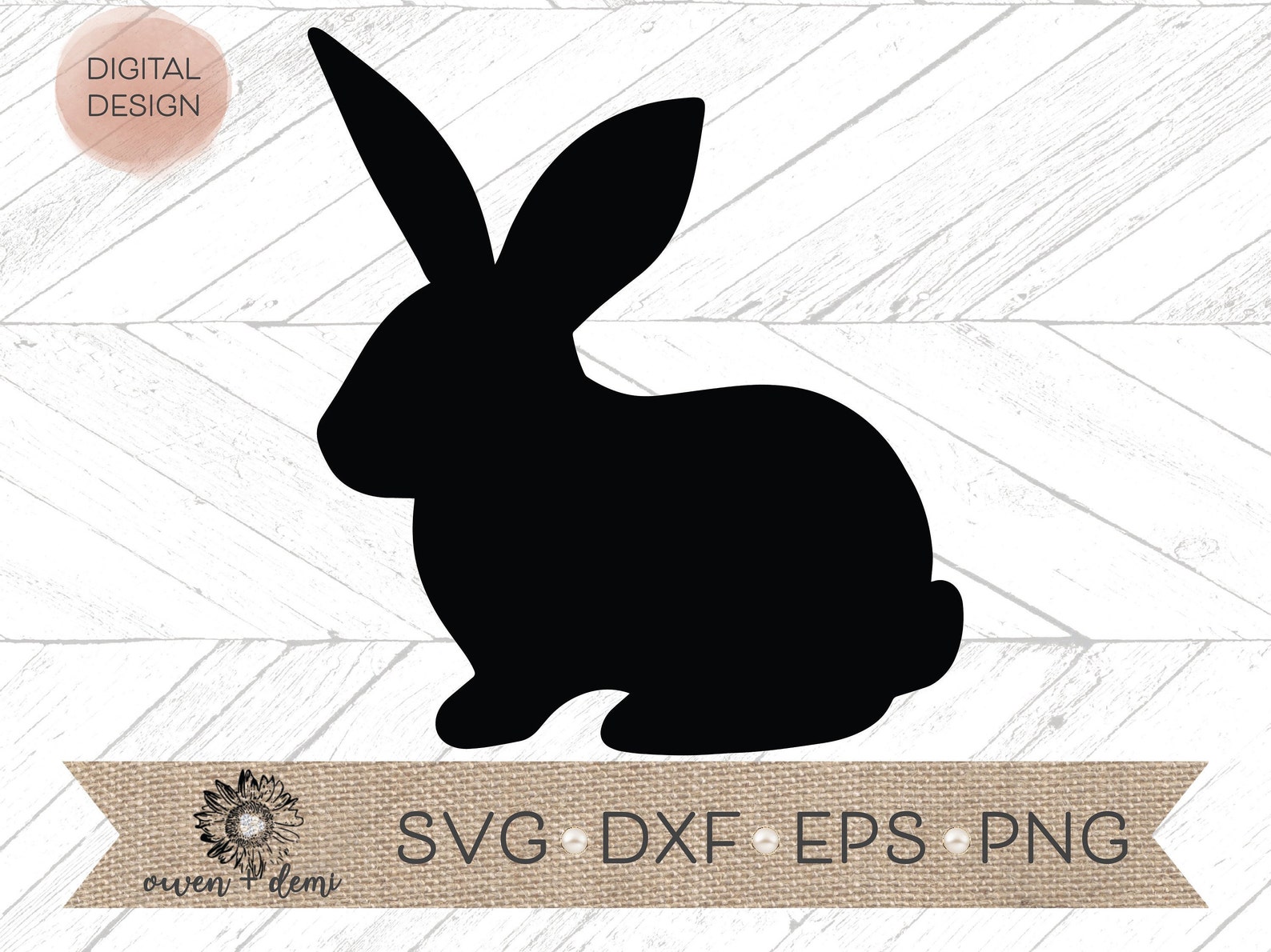 Rabbit SVG Bunny SVG Bunny Cricut Cut File Bunny | Etsy