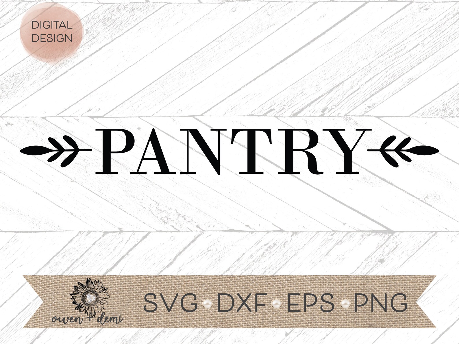 Pantry Svg Pantry Sign Svg Pantry Cricut Cut File Pantry | Etsy Canada