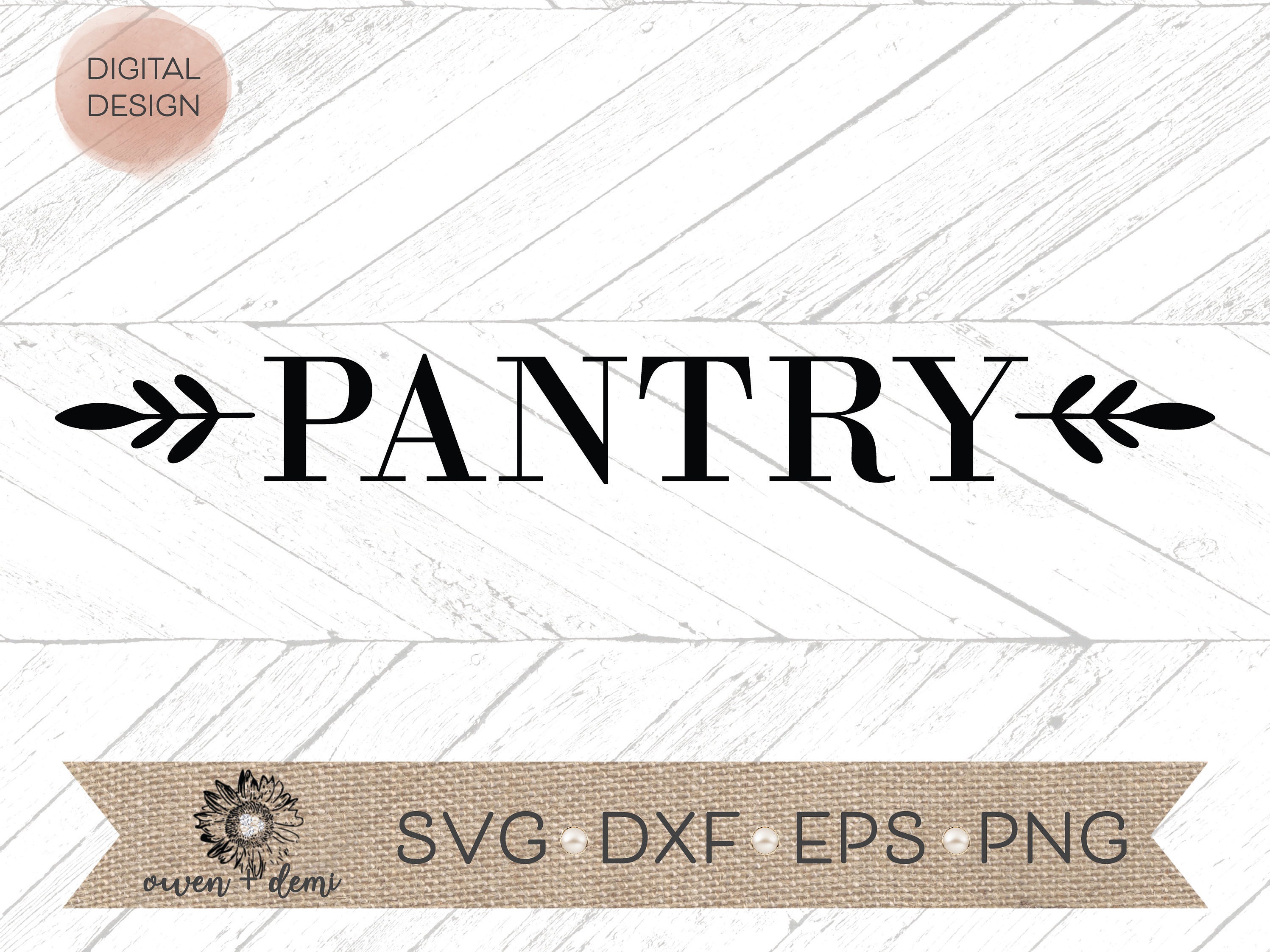 Pantry Svg Pantry Sign Svg Pantry Cricut Cut File Pantry | Etsy Canada