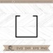 Split Square Svg Split Frame Svg Square Svg Square Cricut Svg Square ...