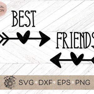 Best Friends Svg Best Friends Cut File Best Friends Svg | Etsy