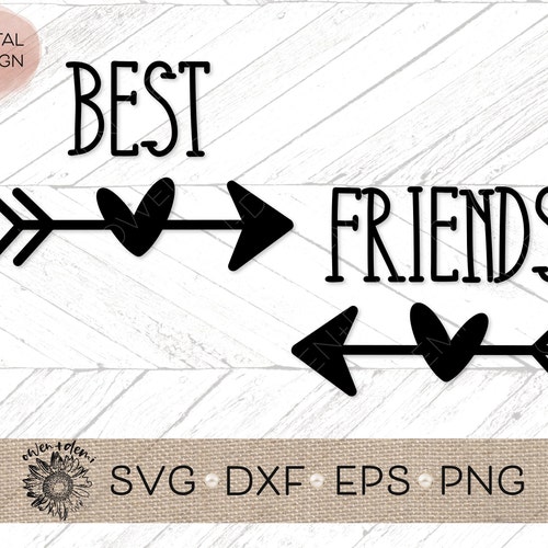 Best Friends Infinity Symbol SVG / Cut File / Cricut / - Etsy