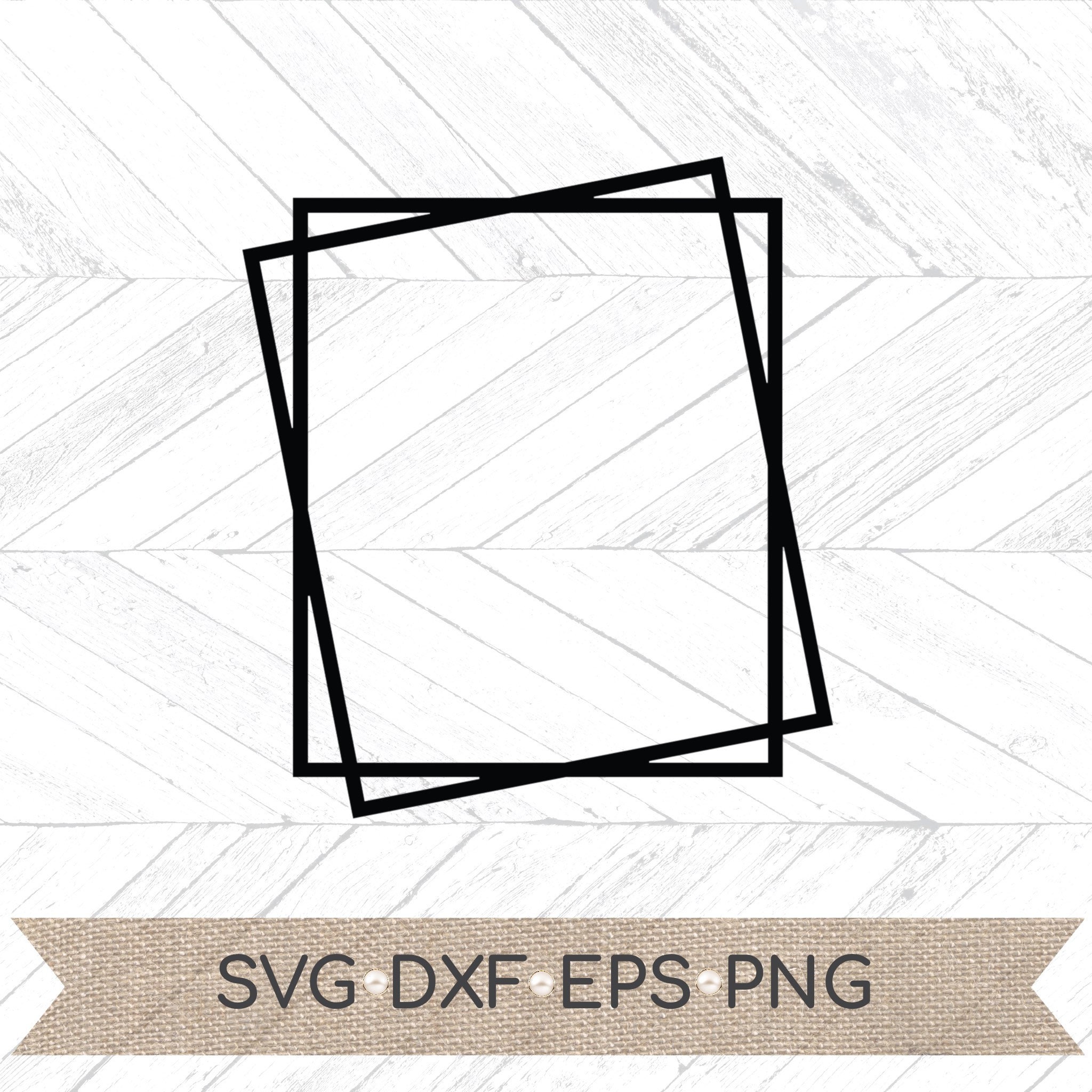 Square Frame Svg Rectangle Frame Svg Square Svg - Etsy