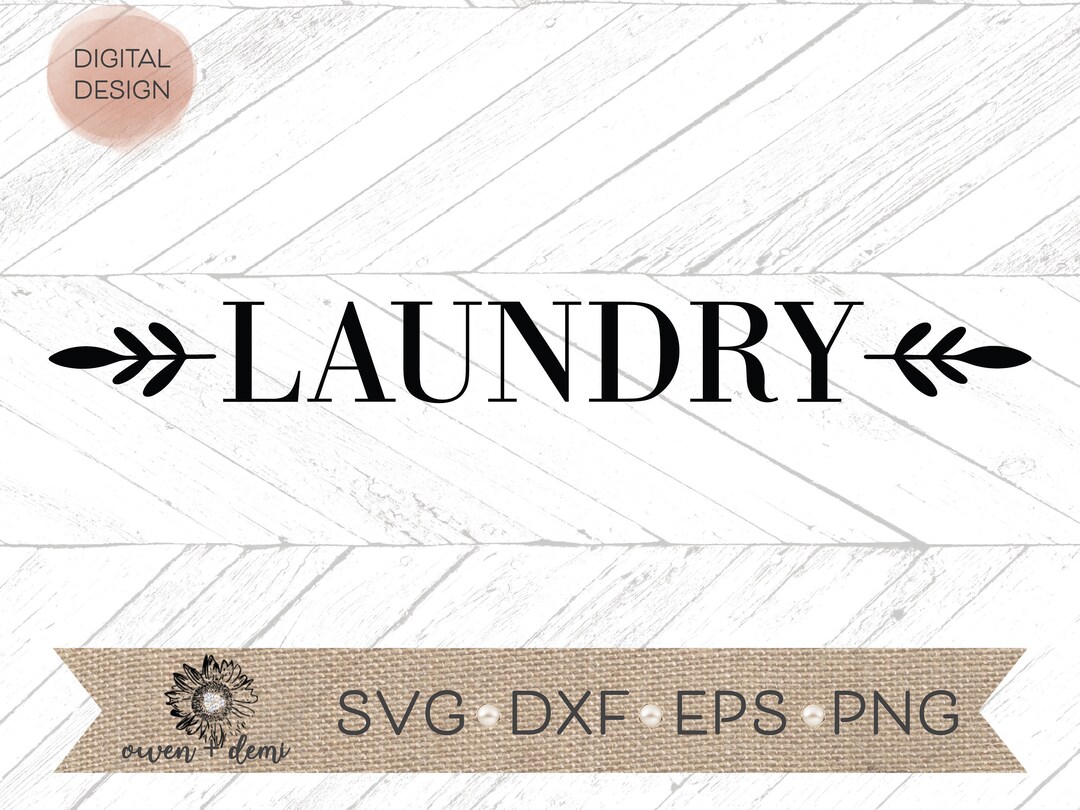 Laundry Svg Laundry Sign Svg Laundry Cricut Cut File - Etsy