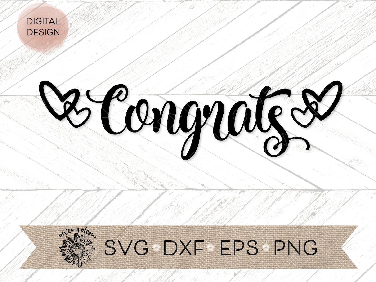 Congrats SVG Congrats Wedding Svg Congrats Anniversary Svg - Etsy