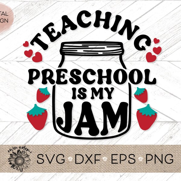 Preschool is My Jam - Etsy