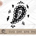 Paisley Bundle Svg Flower Paisley Svg Heart Paisley Svg Valentines Day ...