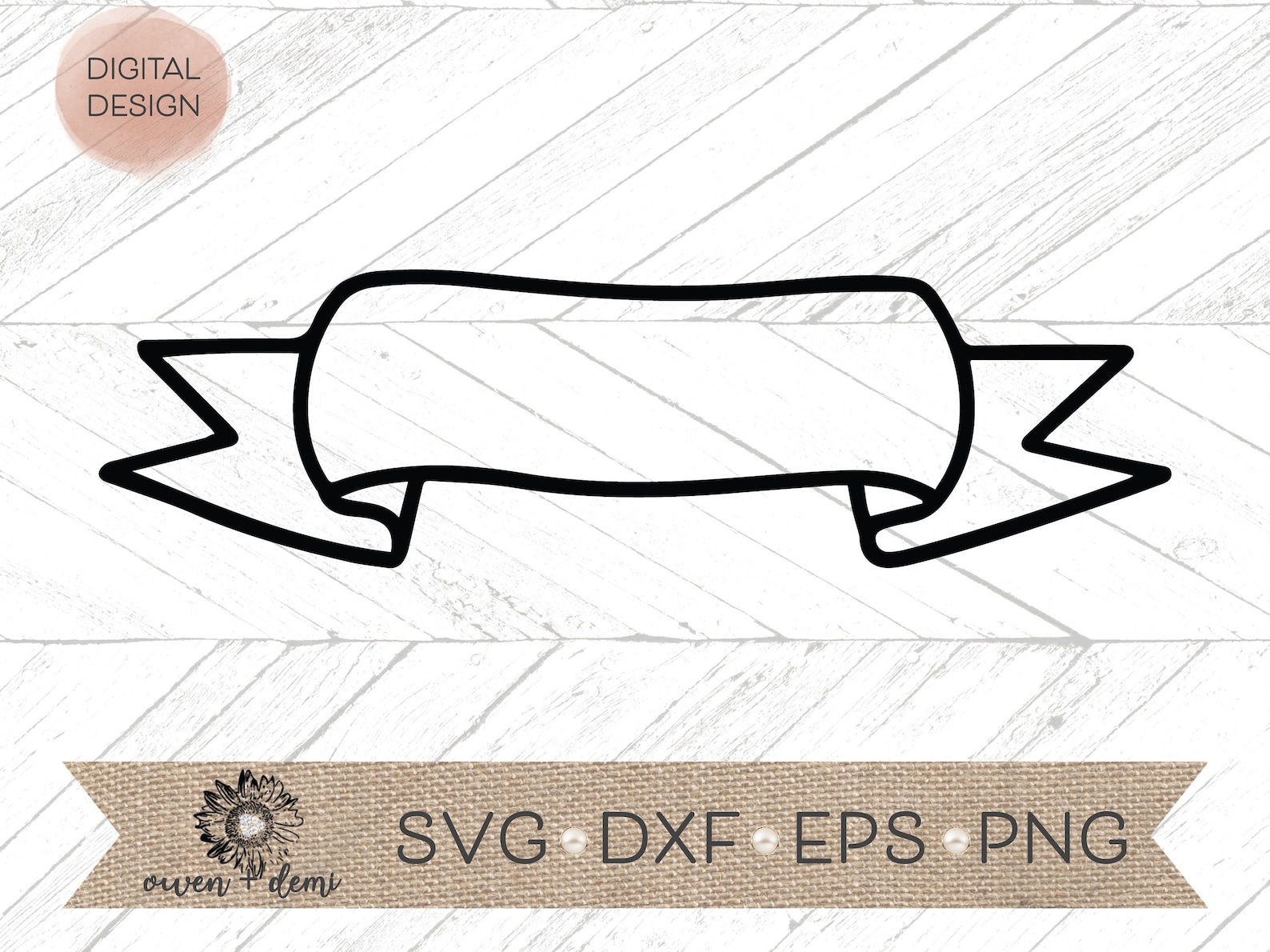Ribbon Svg Ribbon Outline Svg Banner Svg Banner Cricut - Etsy