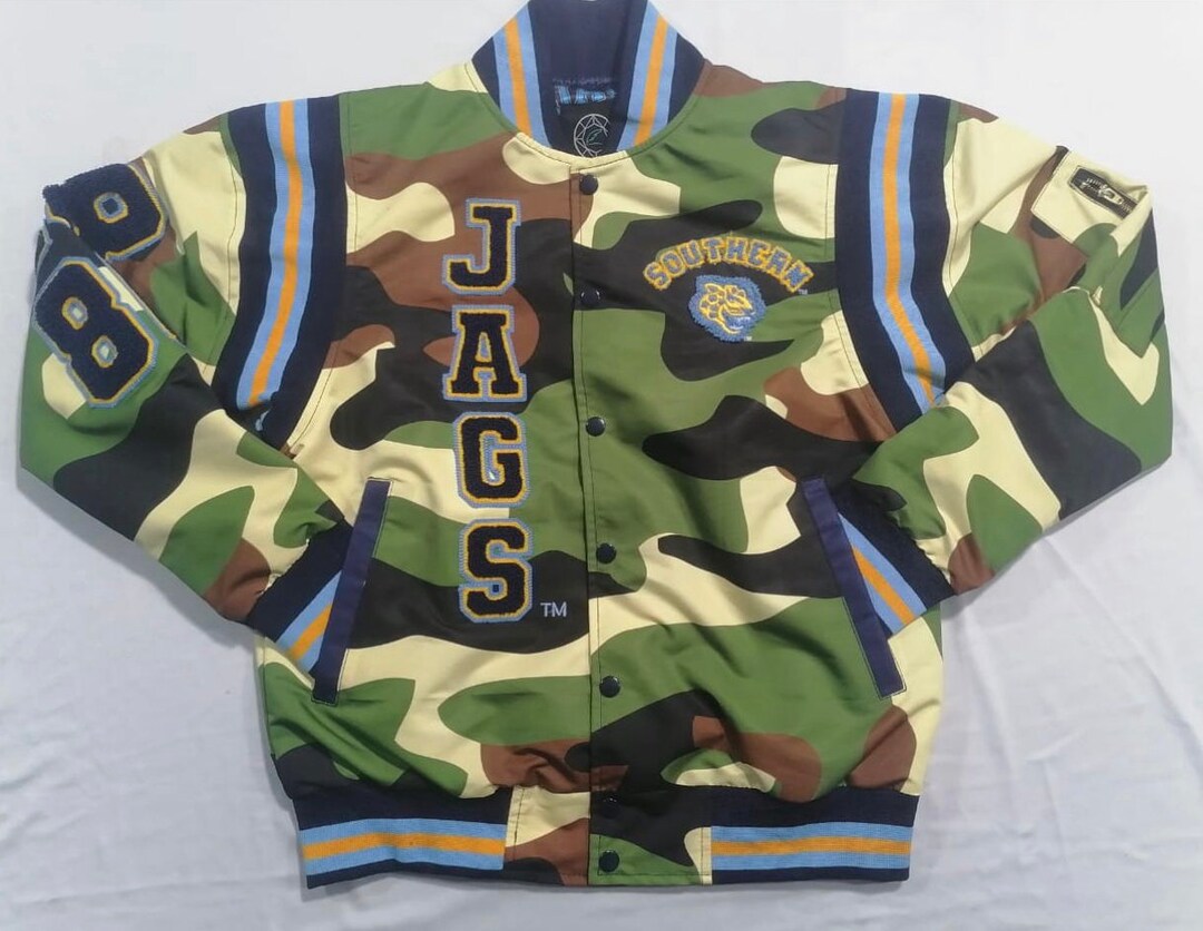 JAG Varsity Jacket camo - Etsy