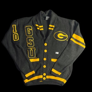 GSU Varsity Cardigan true to Size Black - Etsy