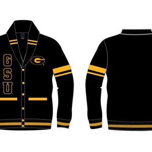GSU Varsity Cardigan true to Size Black - Etsy