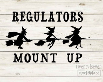 Regulators Mount up Svg - Etsy UK