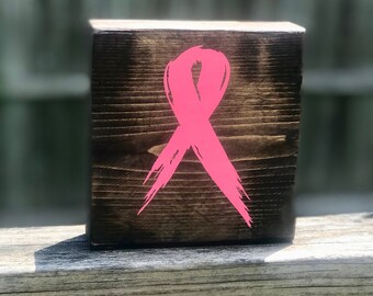Breast Cancer Desk Decor - Etsy