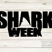 Shark Week - Etsy