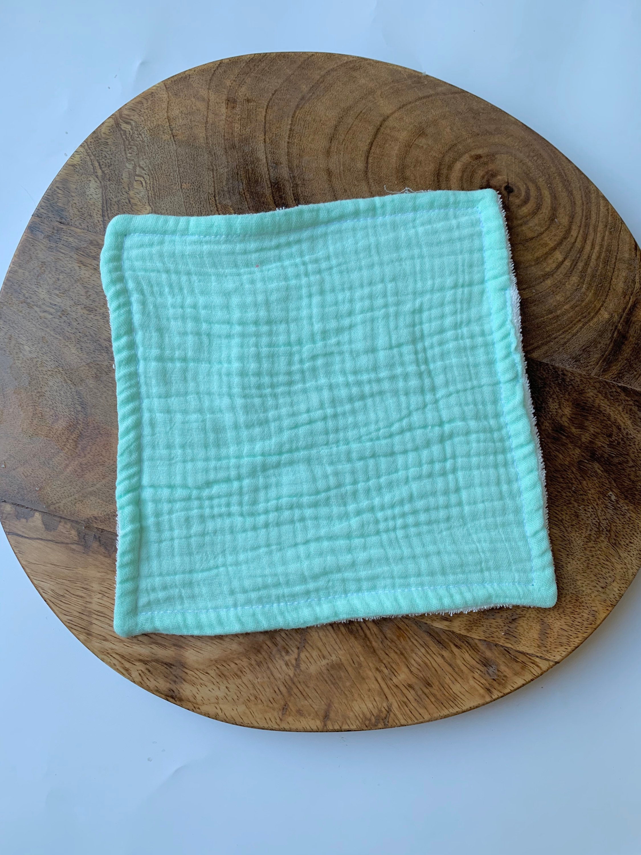 Wash Cloth Organic Bamboo Cotton Baby Blue Wash Bath Cloth - Etsy Australia