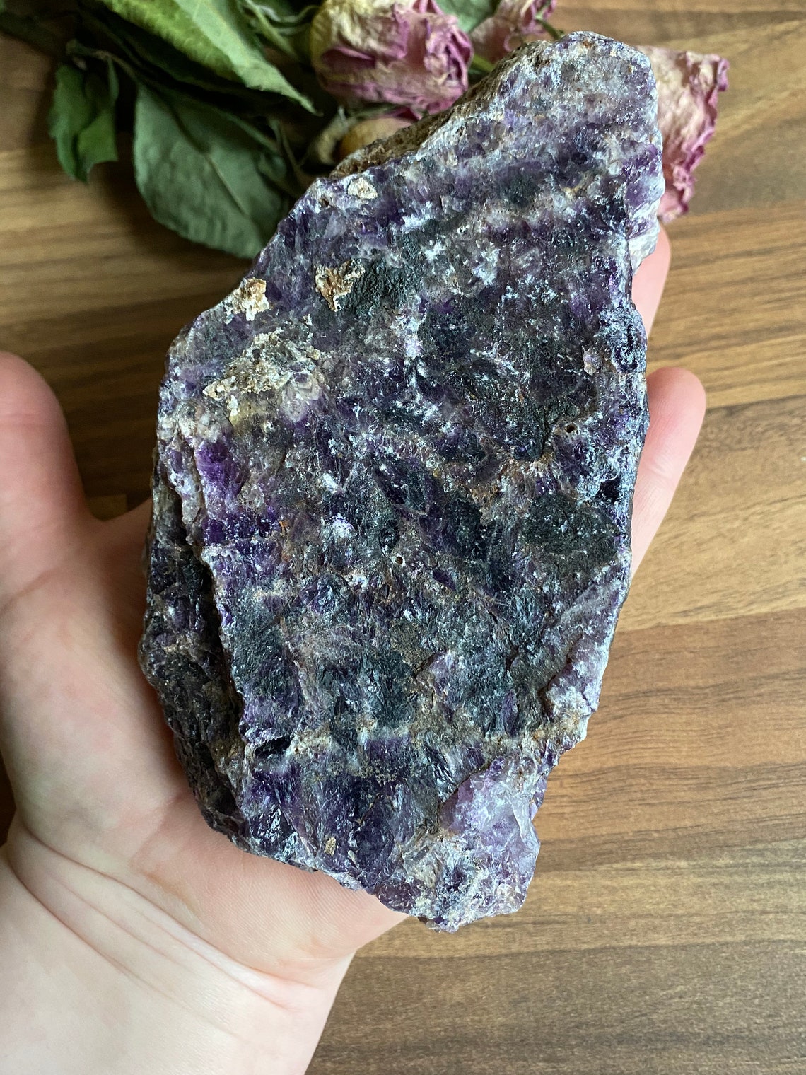 Rough / Raw Chevron Amethyst Crystal Chunk - Etsy