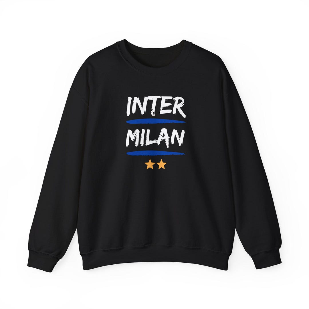 Inter Milan Crewneck Sweatshirt - Etsy