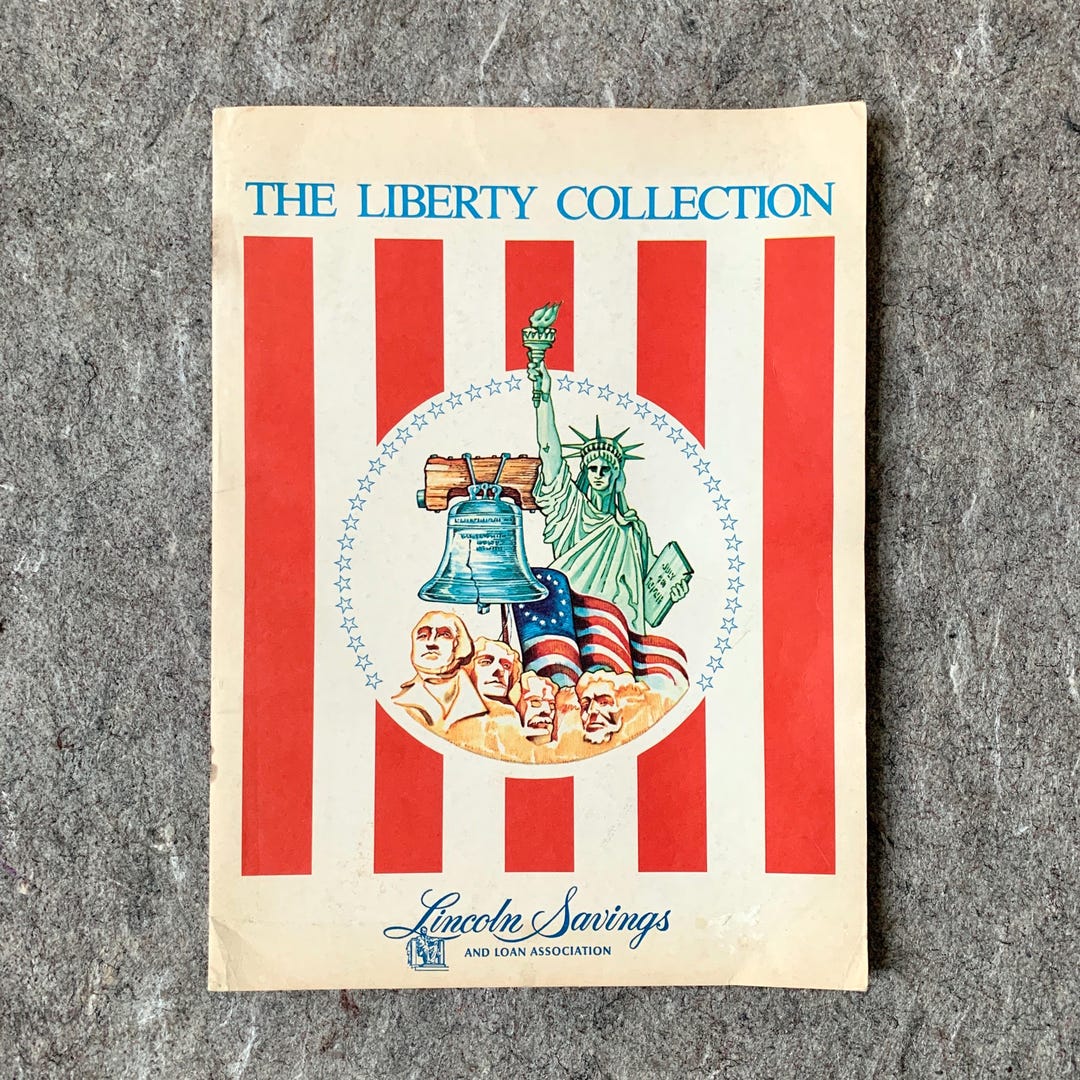 1978 the Liberty Collection Paper Booklet of American Historical ...
