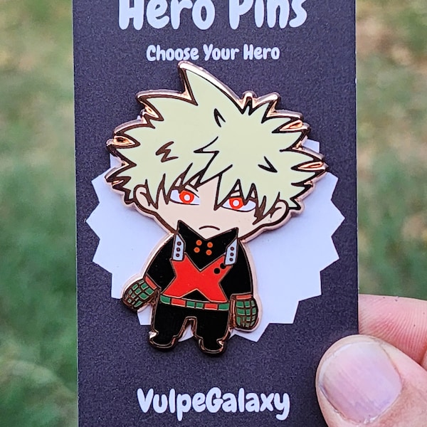 Anime Enamel Pins - Etsy