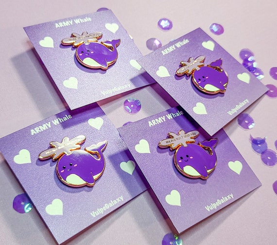 Bangtan Sonyeondan Hard Enamel Pin BTS Pin We Are Bulletproof | Etsy