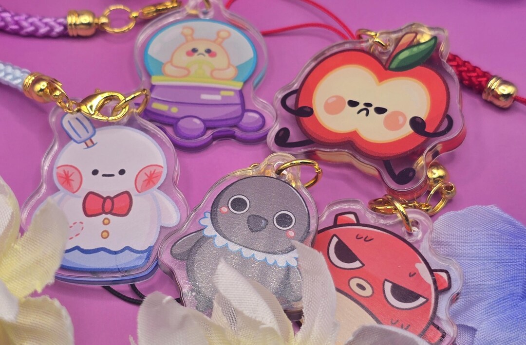Love and Deepspace Plushie Phone Charms - Etsy