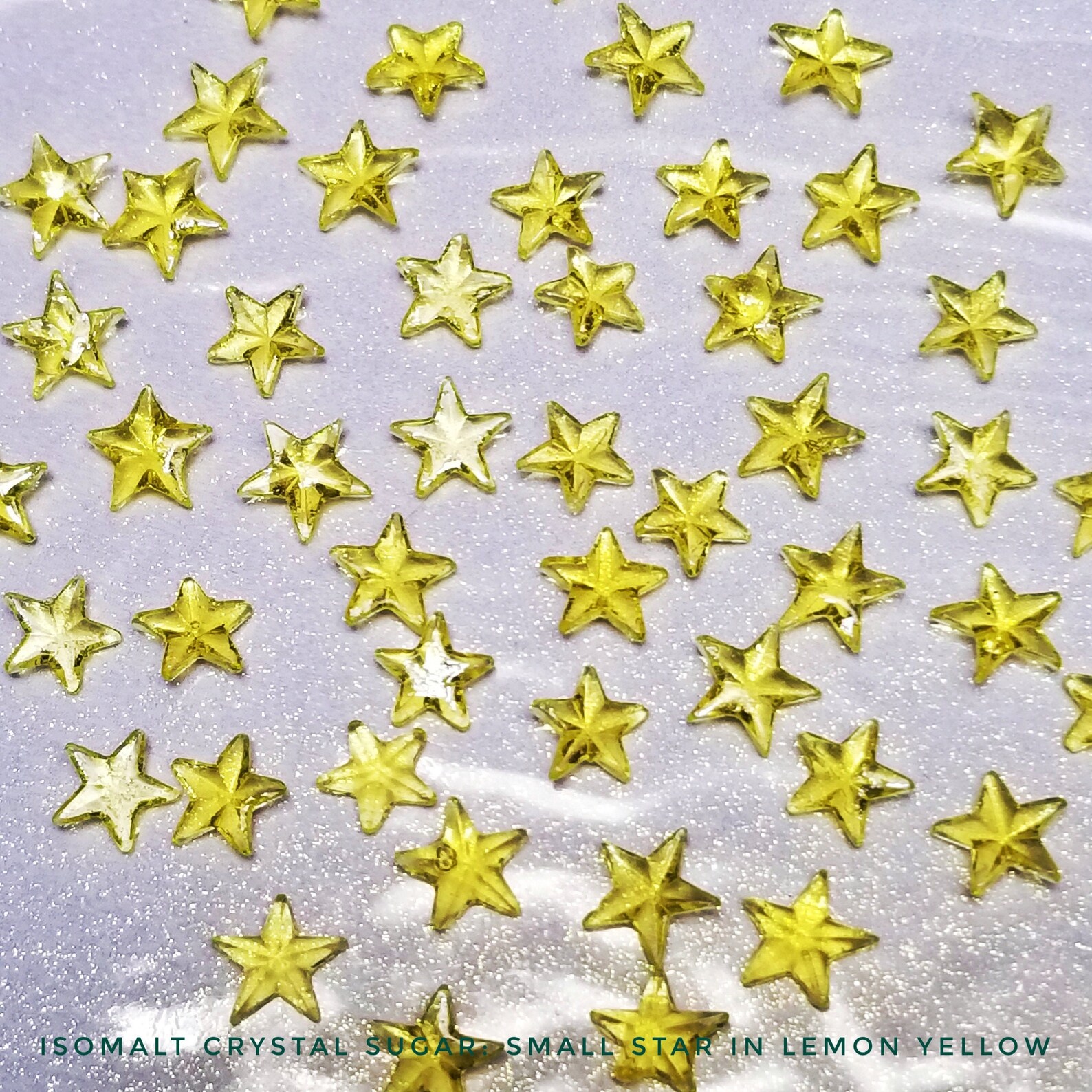 108 Extra Small Sugar Stars Edible Gems Birthday Cake | Etsy