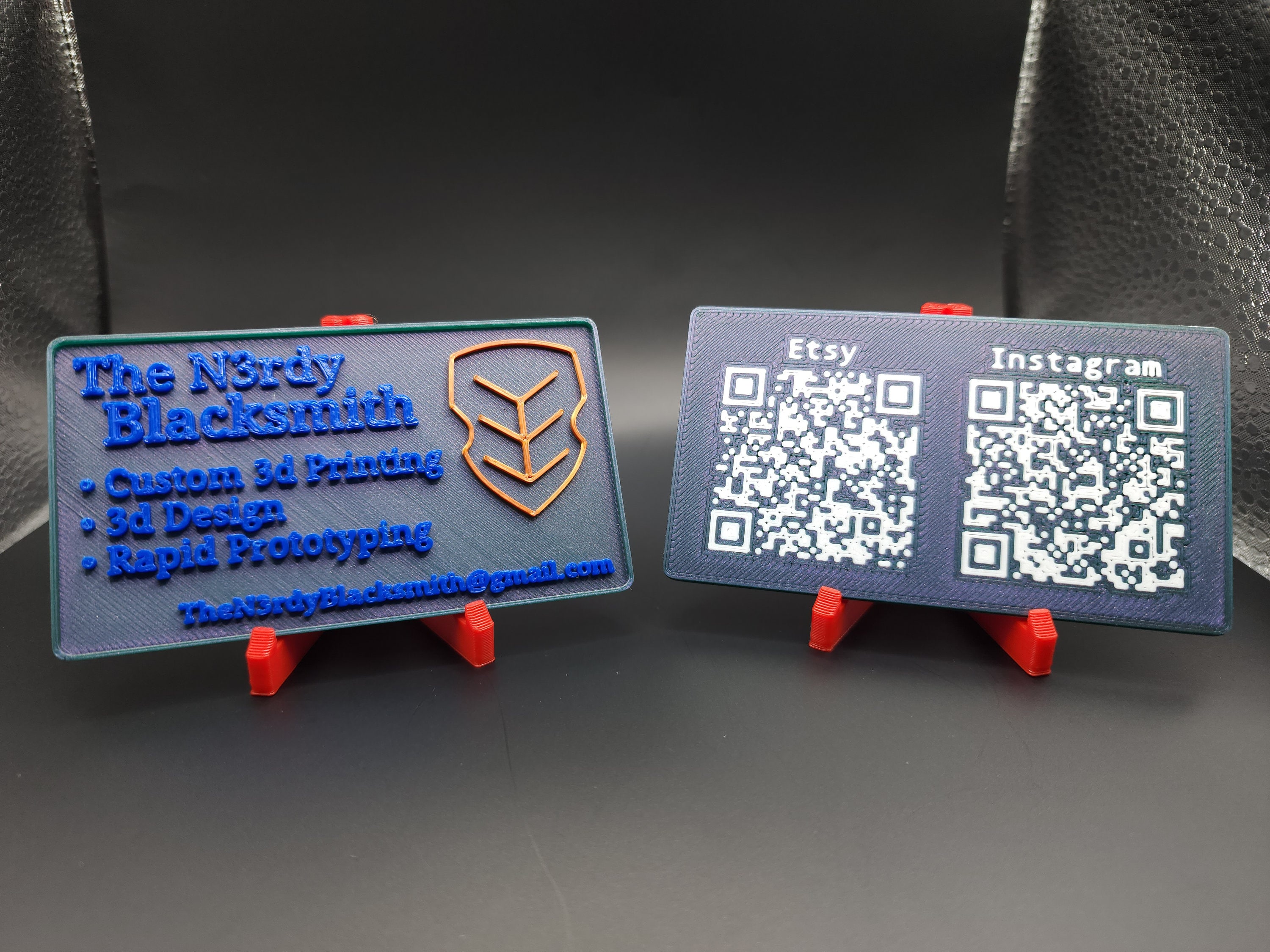 Custom 3d Printed Business Cards - Etsy