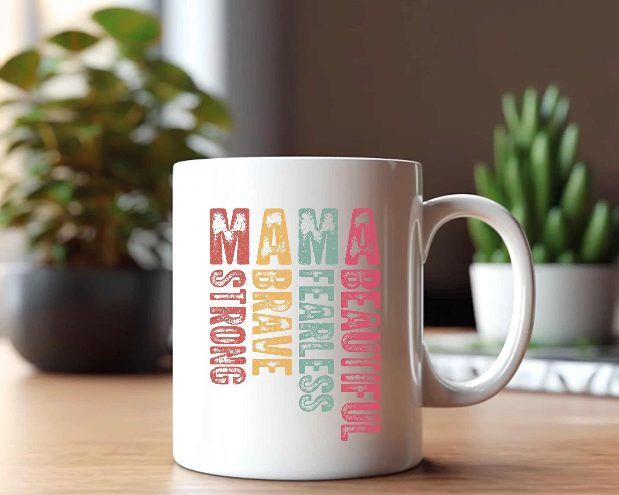 Mama Coffee Mug, Mothersday Coffee Mug, Flower Print Coffee Mug ...