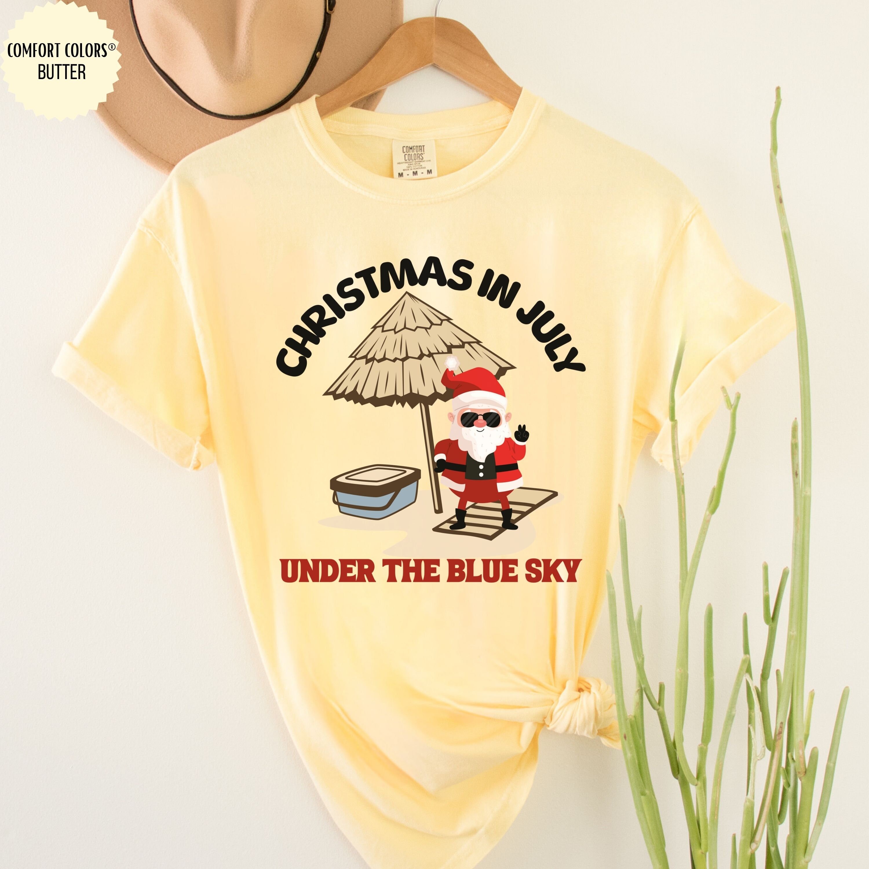 Christmas in July Shirt, Christmas in July Summer Shirt, Funny Santa ...