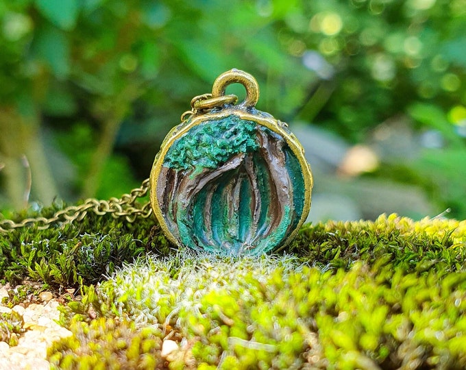 Small Forest, Miniature Forest, Fantasy Jewelry, Magic Forest, Choker ...