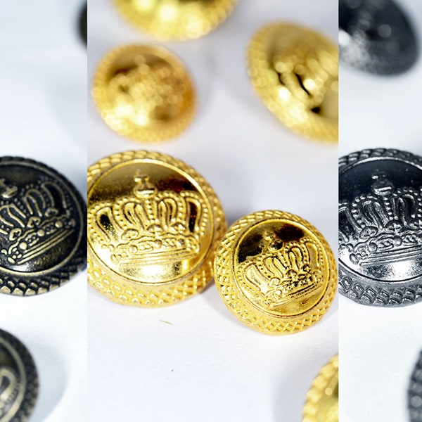 Gold Blazer Buttons - Etsy