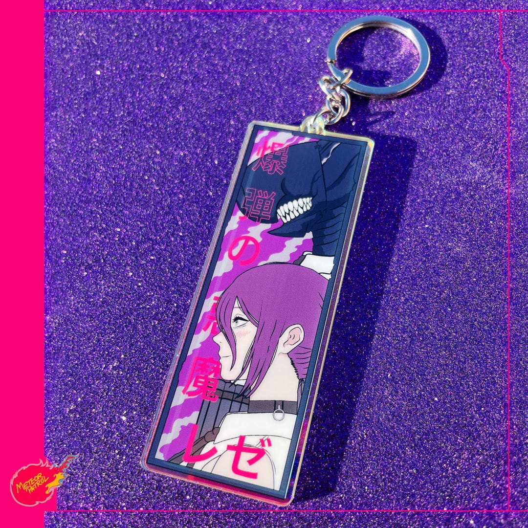 Chainsawman Reze / Bomb Devil Acrylic Keychain - Etsy