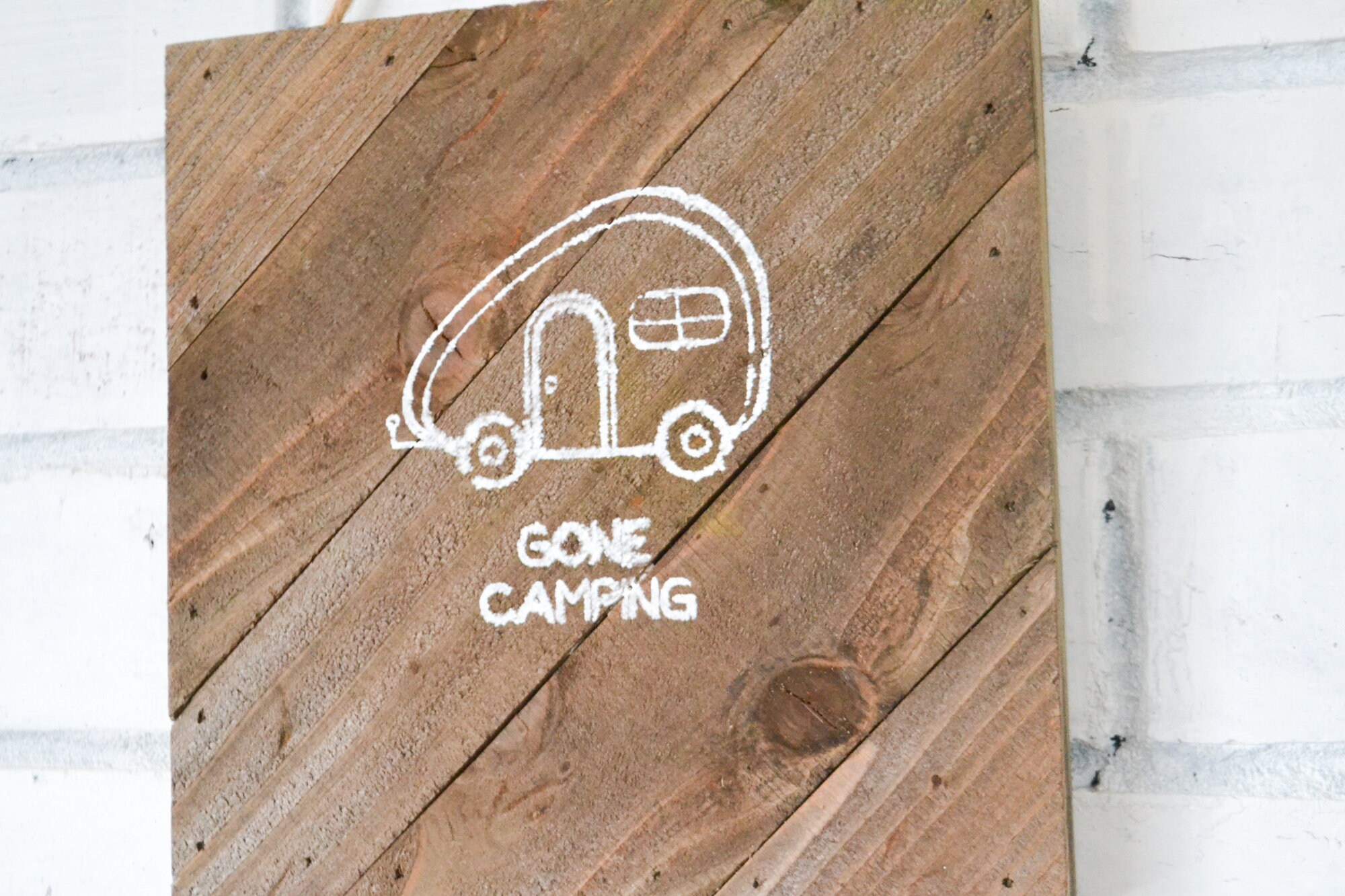 Gone Camping Rustic Wood Sign-Camping Sign-Rustic Decor | Etsy