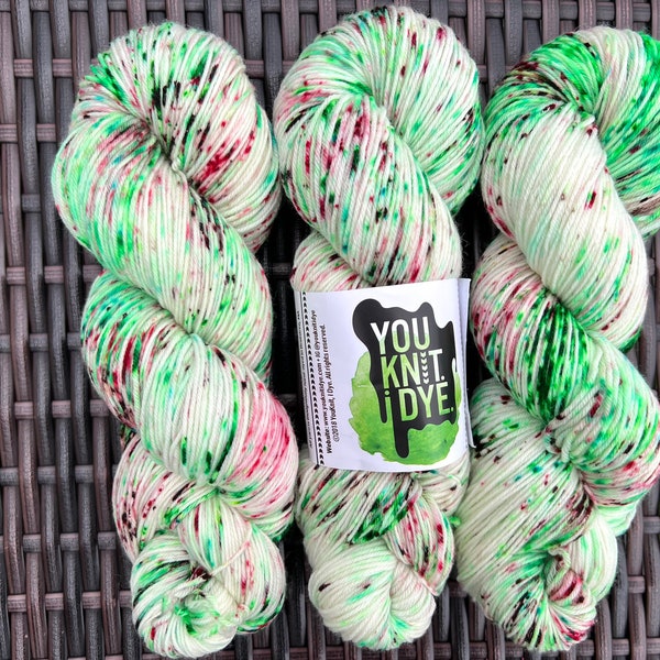 Christmas Sock Yarn - Etsy