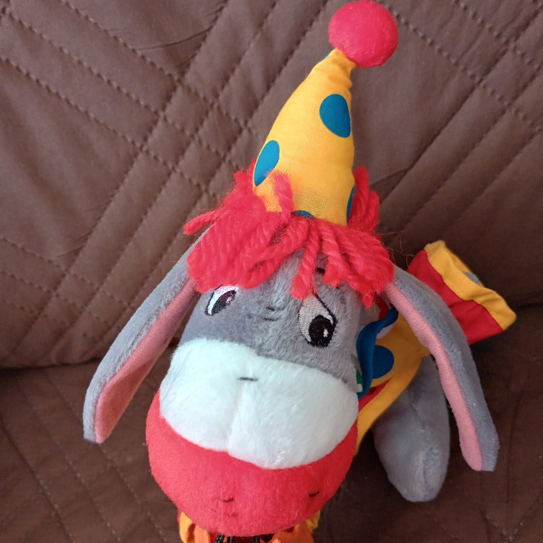 Vintage Eeyore Halloween Clown With Trick or Treat Bag (see Description ...