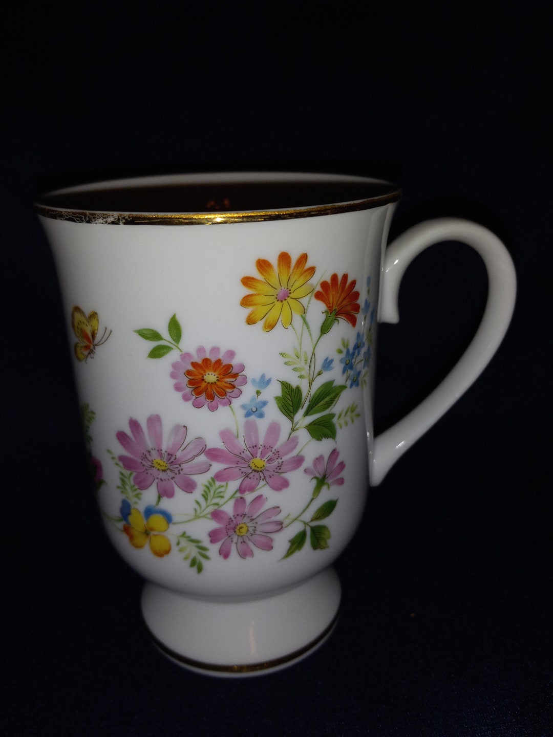 Vintage Royal Domino Spring Collection Tea/coffee Cup - Etsy
