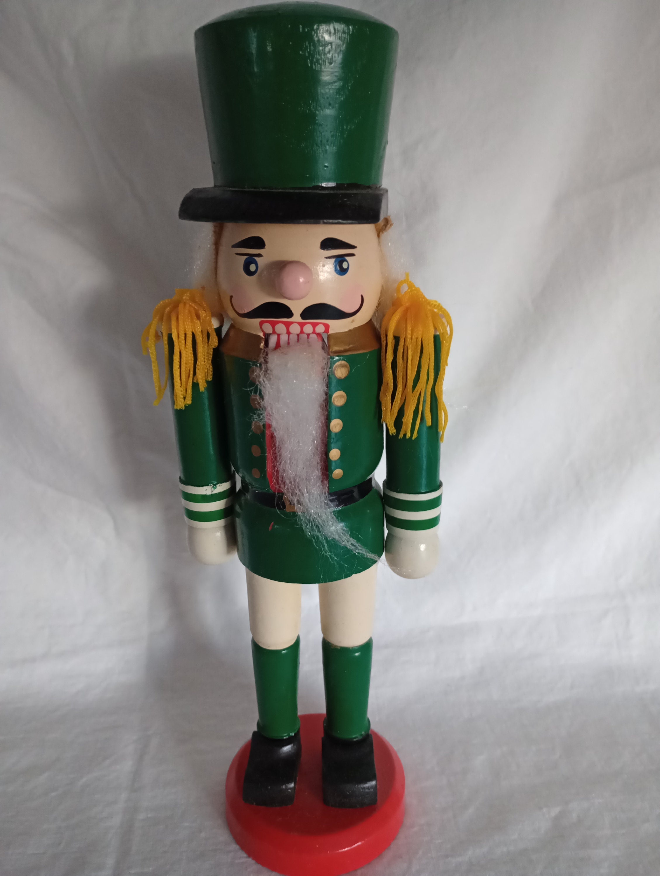 Vintage Wood Nutcracker - Etsy
